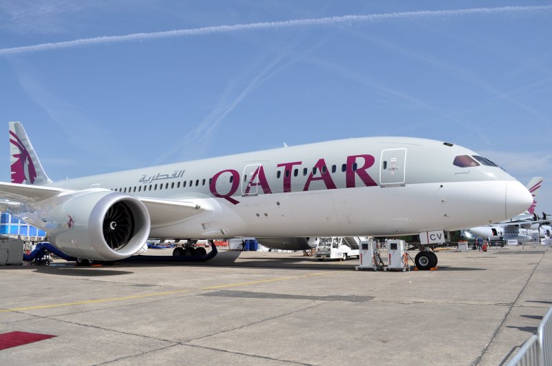 Qatar Airways 787 Landing Gear Drops Into Drain After Cover Collapses ...