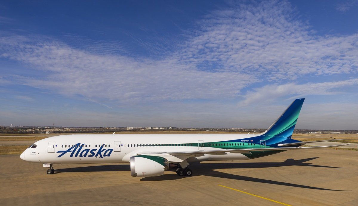 In Photos: Alaska Airlines Unveils Boeing 787-9 ‘Global’ Livery – Gate ...